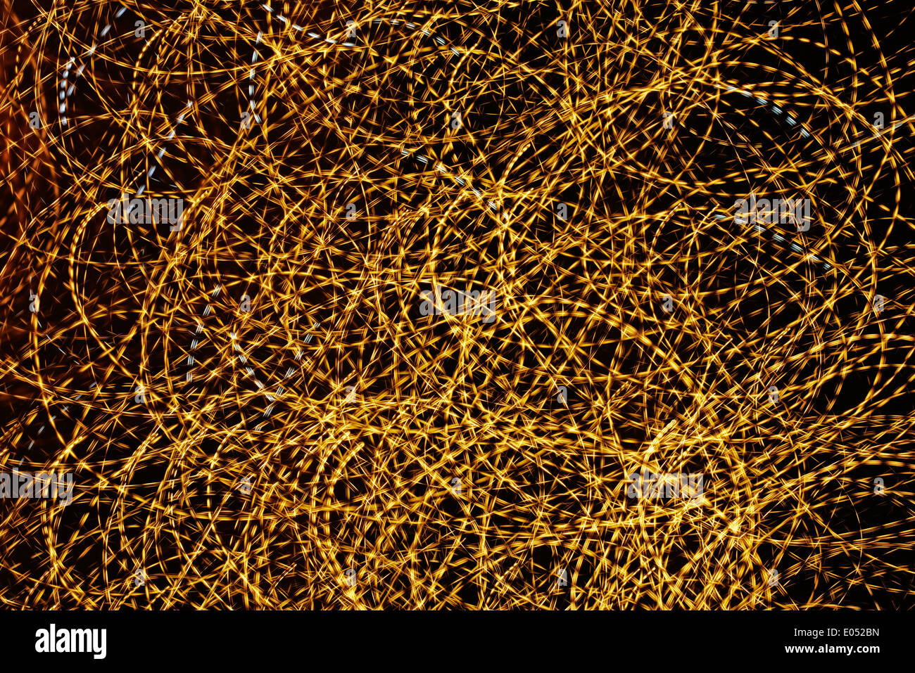 Lights in the night, abstract Stock Photo - Alamy
