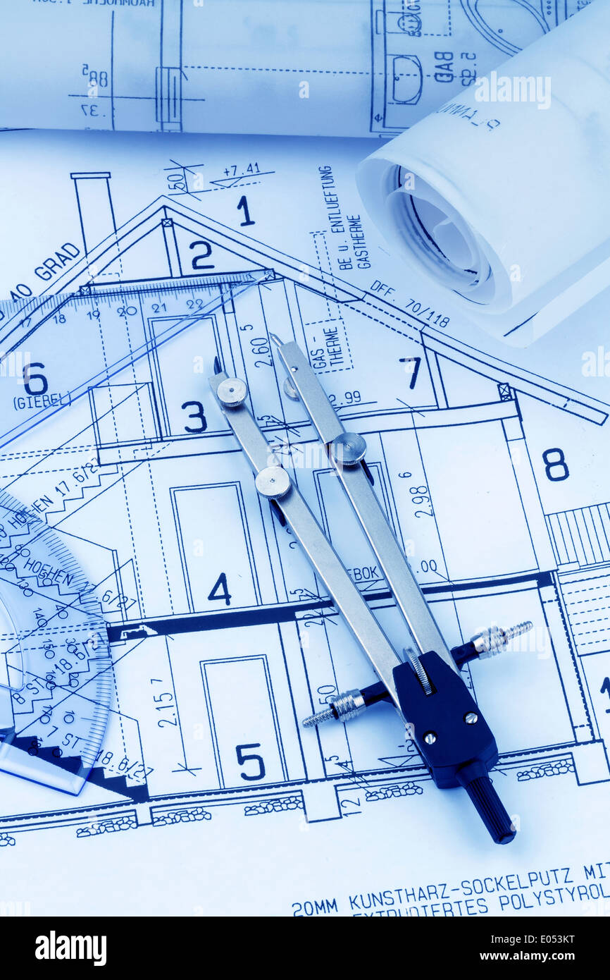 An architect's plan of an architect for the construction eiones new ...