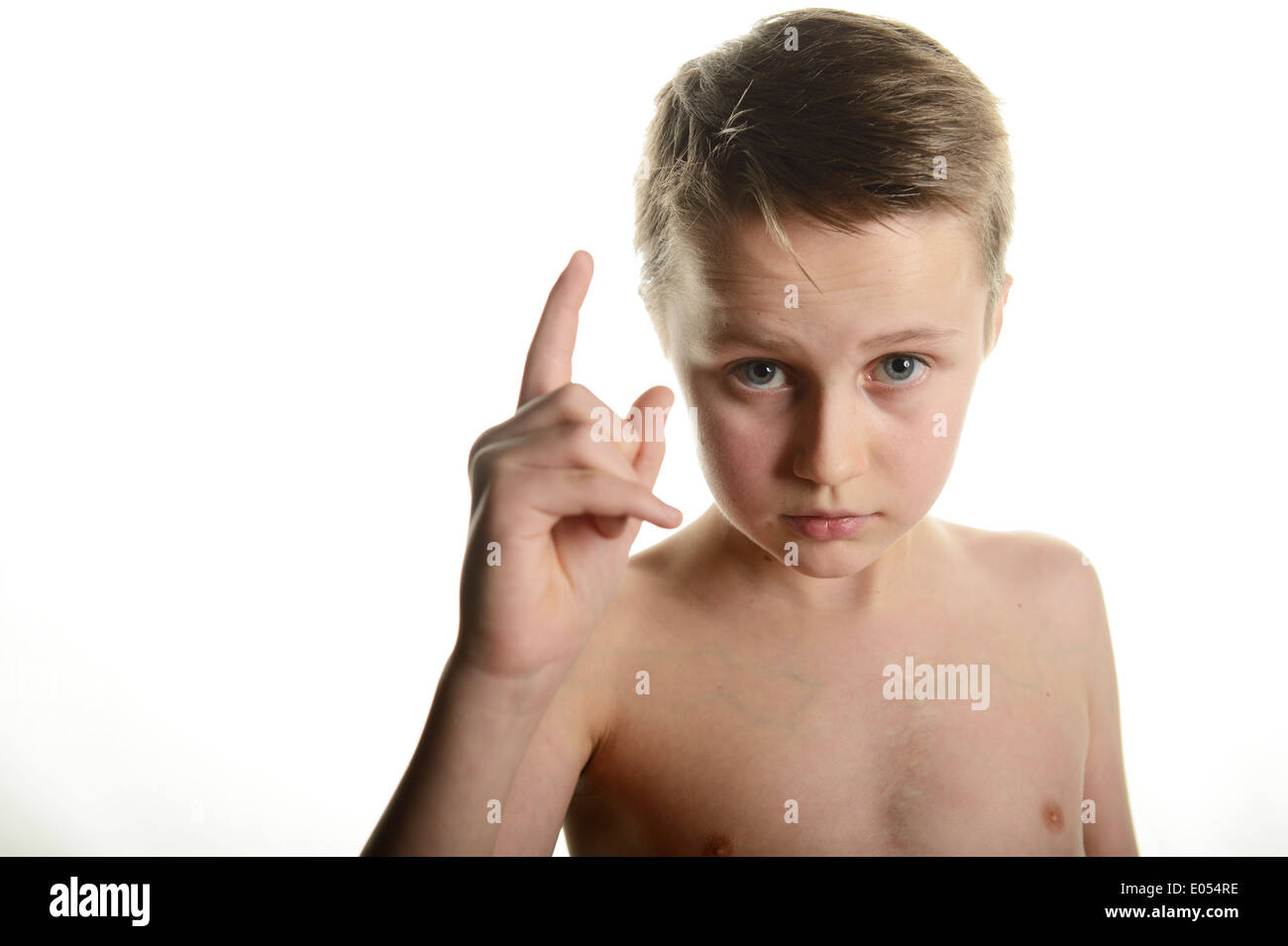 Teenager arguing point (boy) hi-res stock photography and images - Alamy