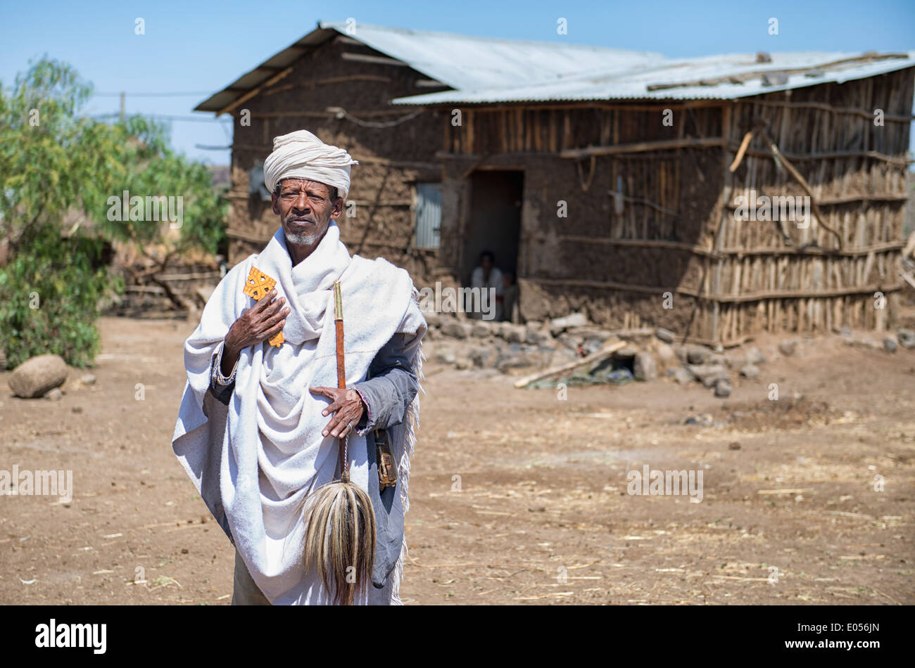 Indigenous Ethiopian Man from Local Village near Lalibela, Ethiopia ...