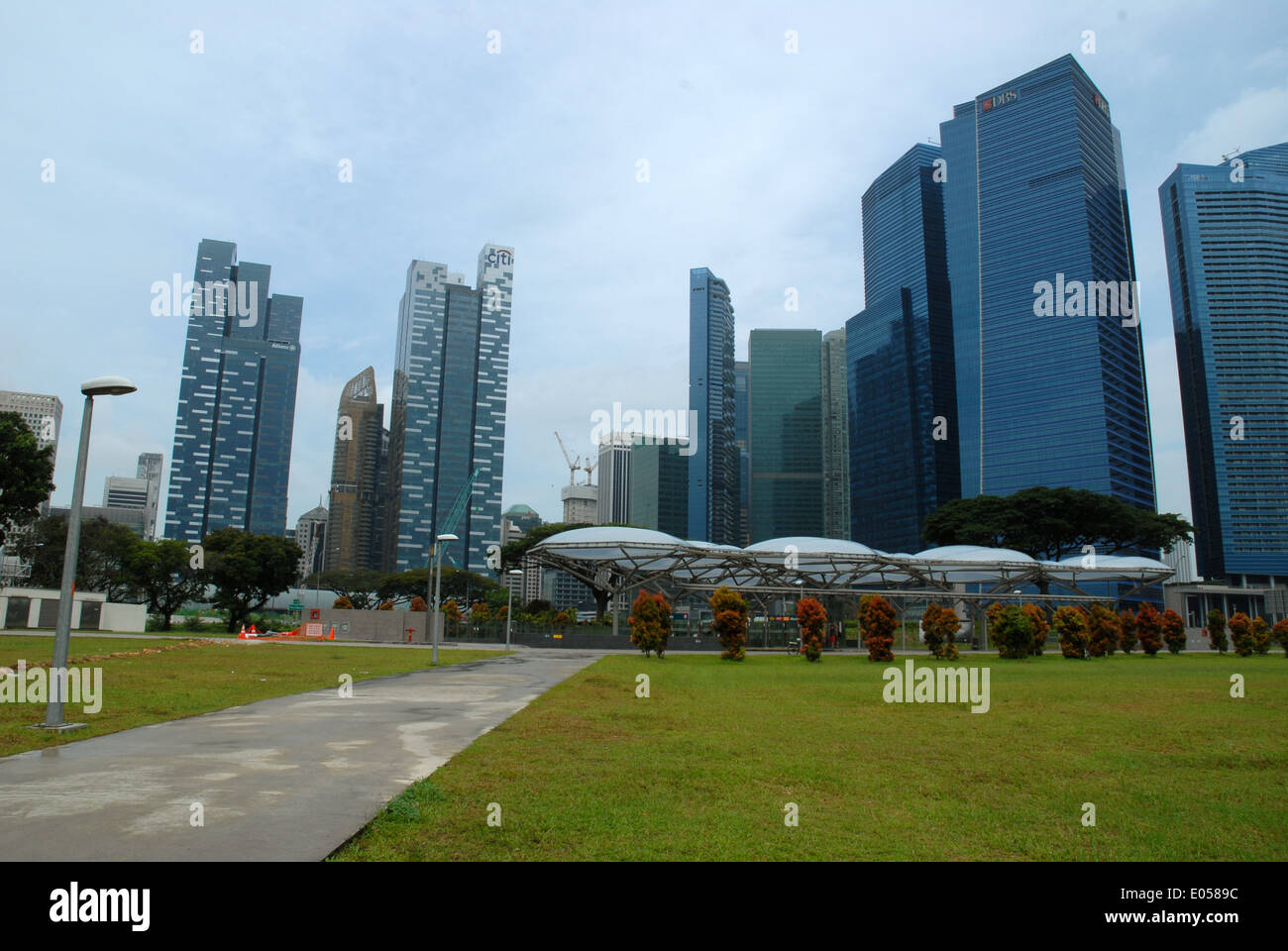 Marina Bay MRT Station, Singapore, South East Asia Stock Photo - Alamy