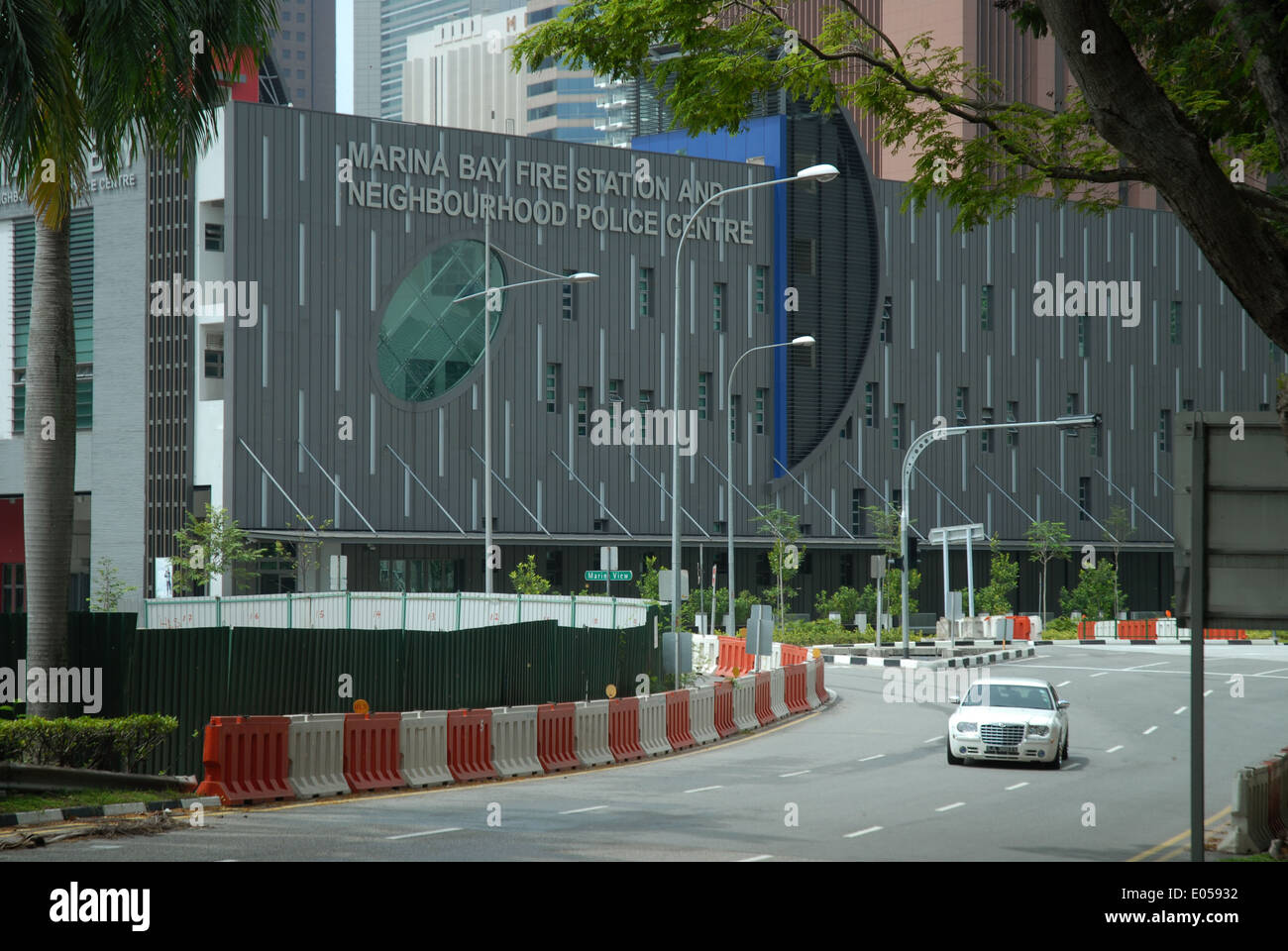 Marina Bay Fire Station and Neighbourhood Police Centre, Singapore ...