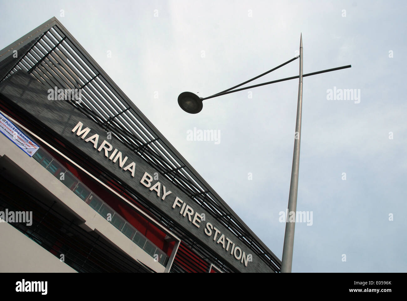 Marina Bay Fire Station Logo