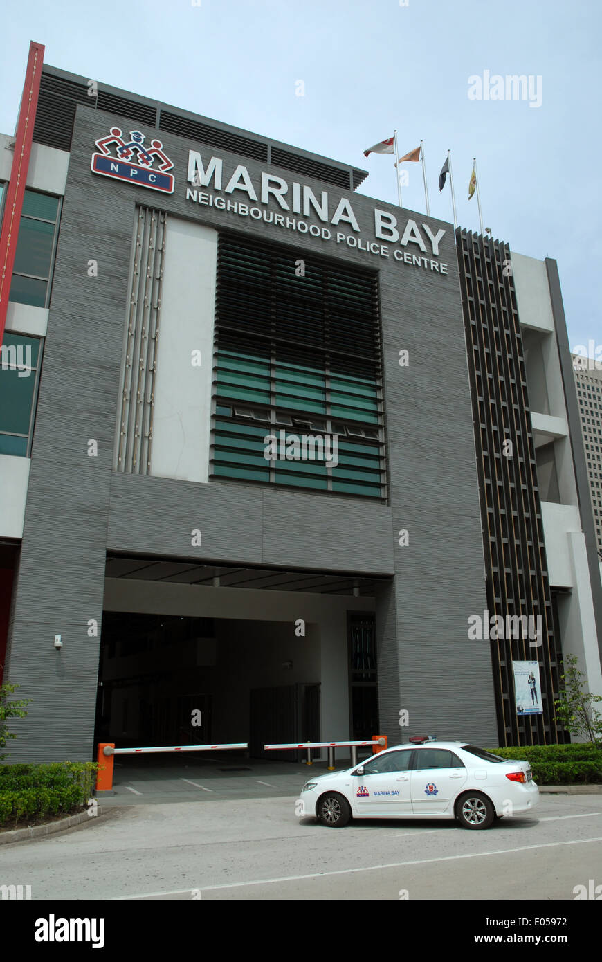 Marina Bay Fire Station and Neighbourhood Police Centre, Singapore ...