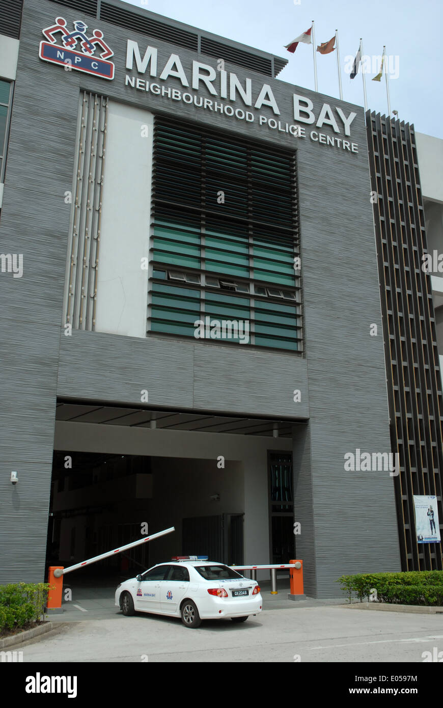Marina Bay Fire Station Logo