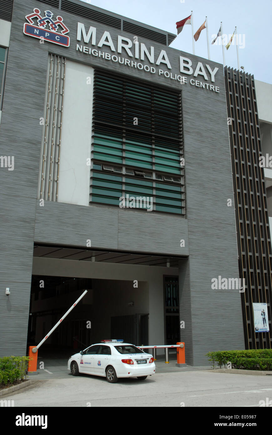 Marina Bay Fire Station and Neighbourhood Police Centre, Singapore ...