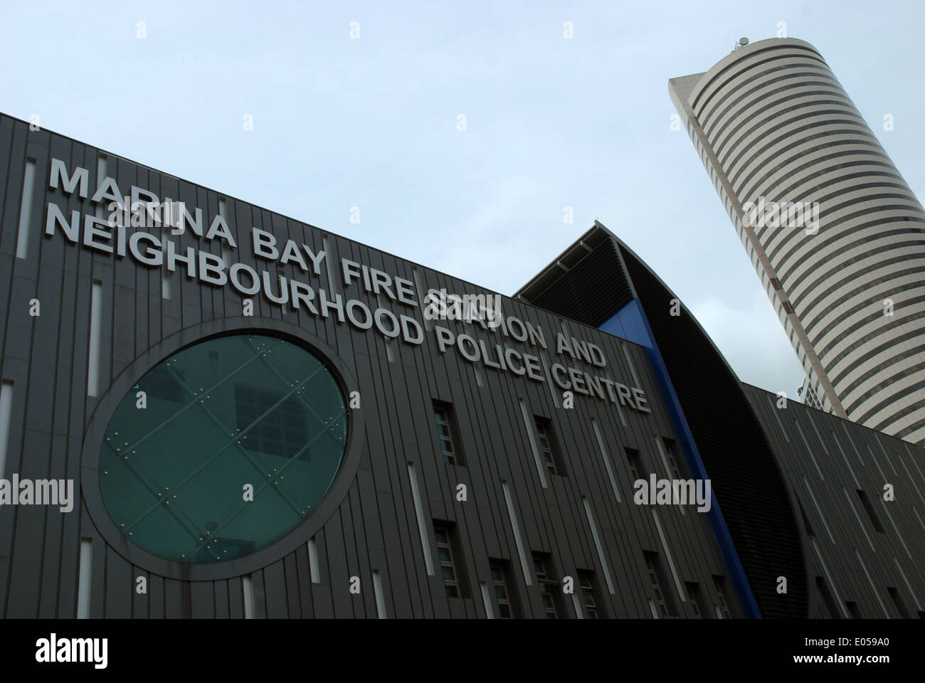 Marina Bay Fire Station Logo