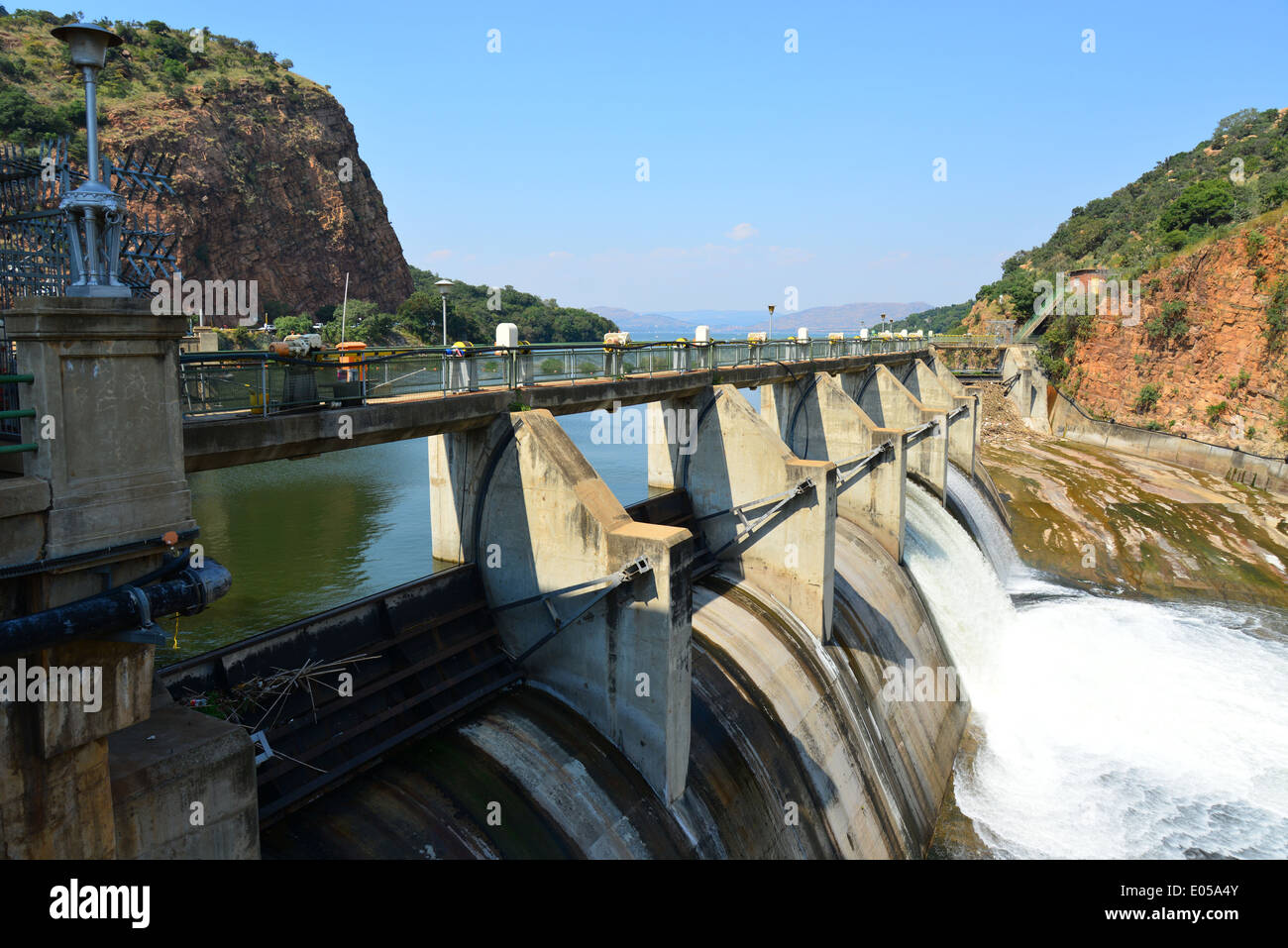 The Crest Gates, Hartbeespoort Dam, Hartbeespoort, North West Province ...
