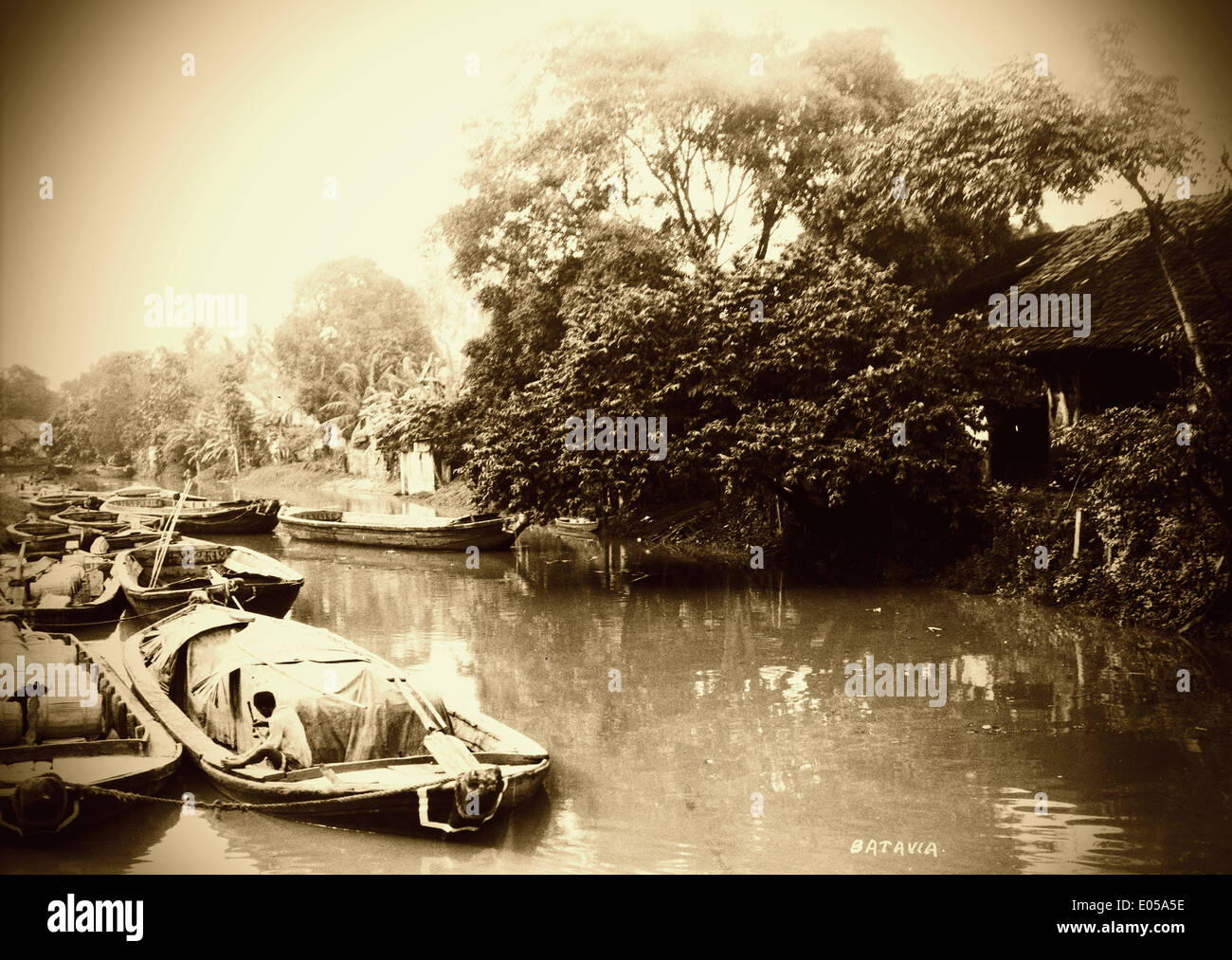 Java and Batavia Stock Photo - Alamy