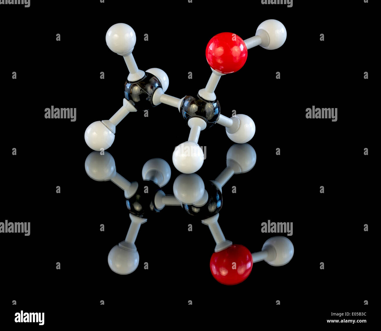 Molecular model of ethanol hi-res stock photography and images - Alamy