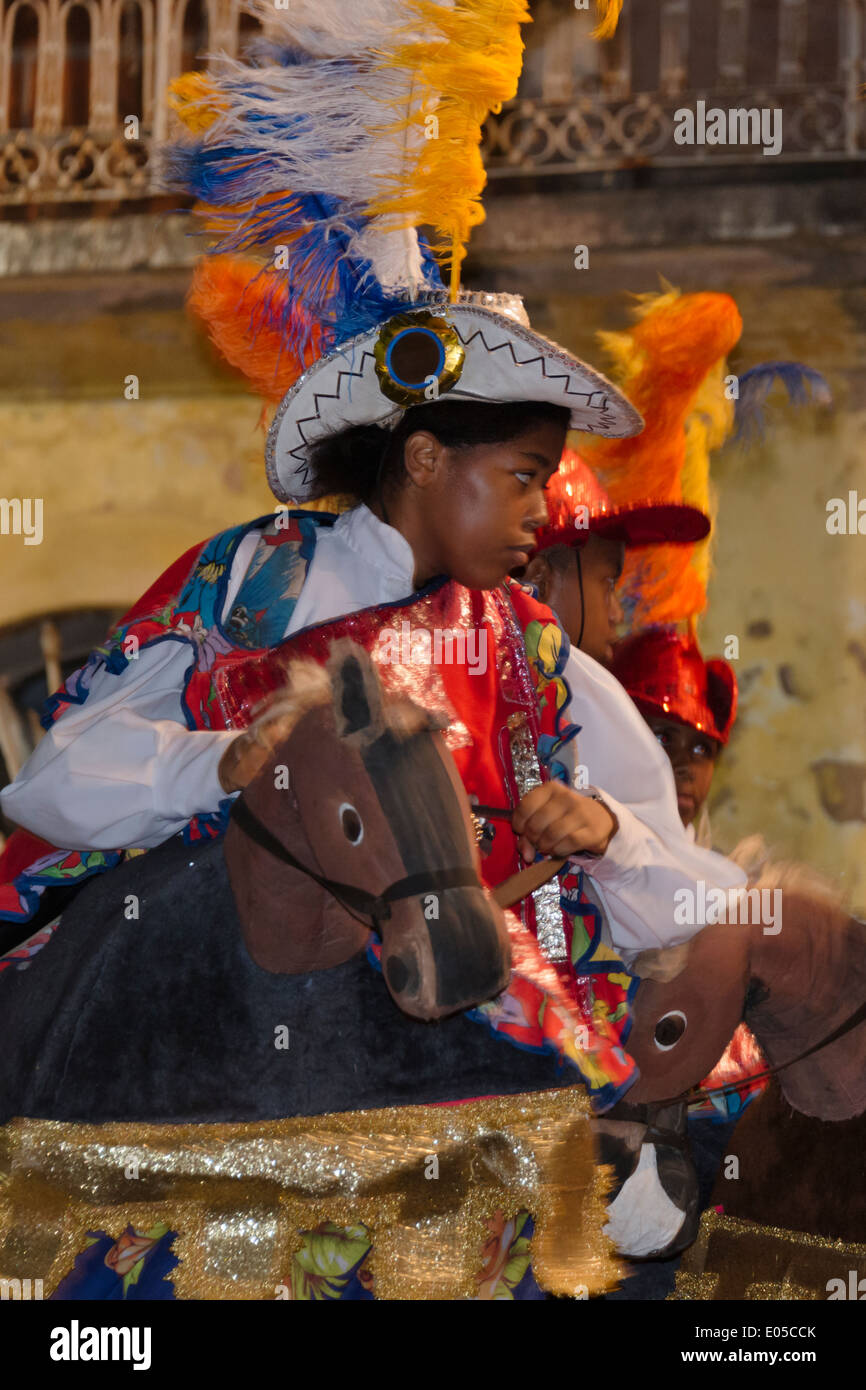 Carnival Parade at night, Recife, Pernambuco State, Brazil Stock Photo ...
