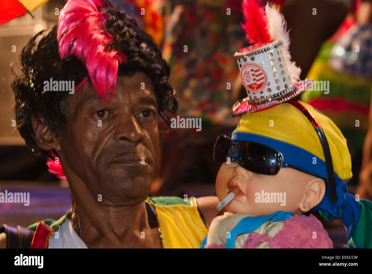 Carnival Parade at night, Recife, Pernambuco State, Brazil Stock Photo ...