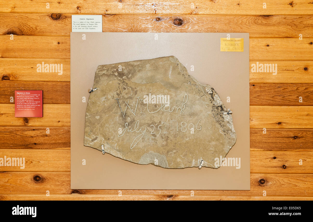 William clark signature hi-res stock photography and images - Alamy