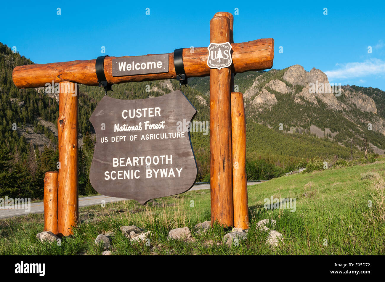 Beartooth scenic byway hi-res stock photography and images - Alamy