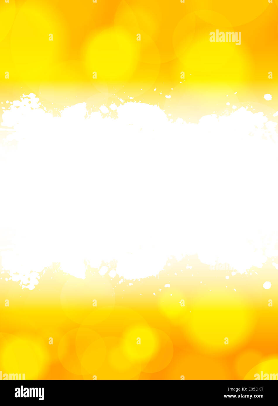 Bright grunge background in orange color. Abstract illustration Stock ...