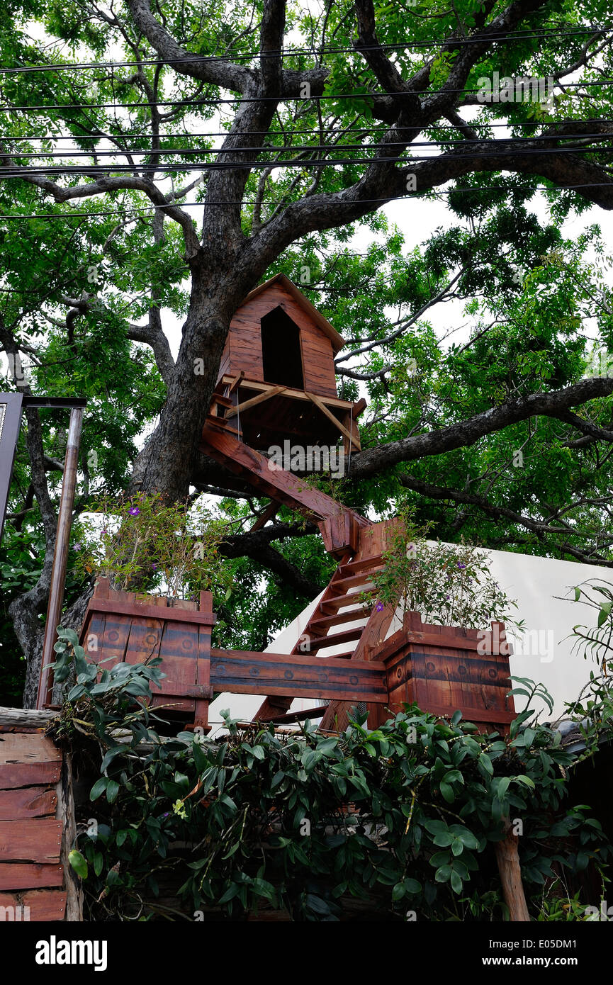 Large Tree House Stock Photo - Alamy