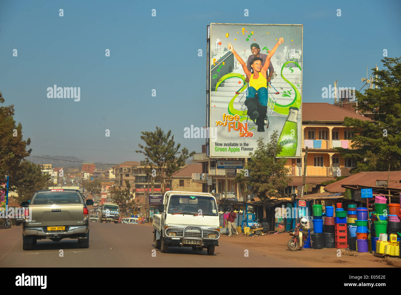entebbe city view, Uganda, Africa Stock Photo - Alamy