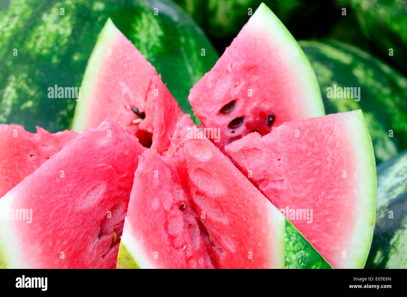 Broken watermelon hi-res stock photography and images - Alamy