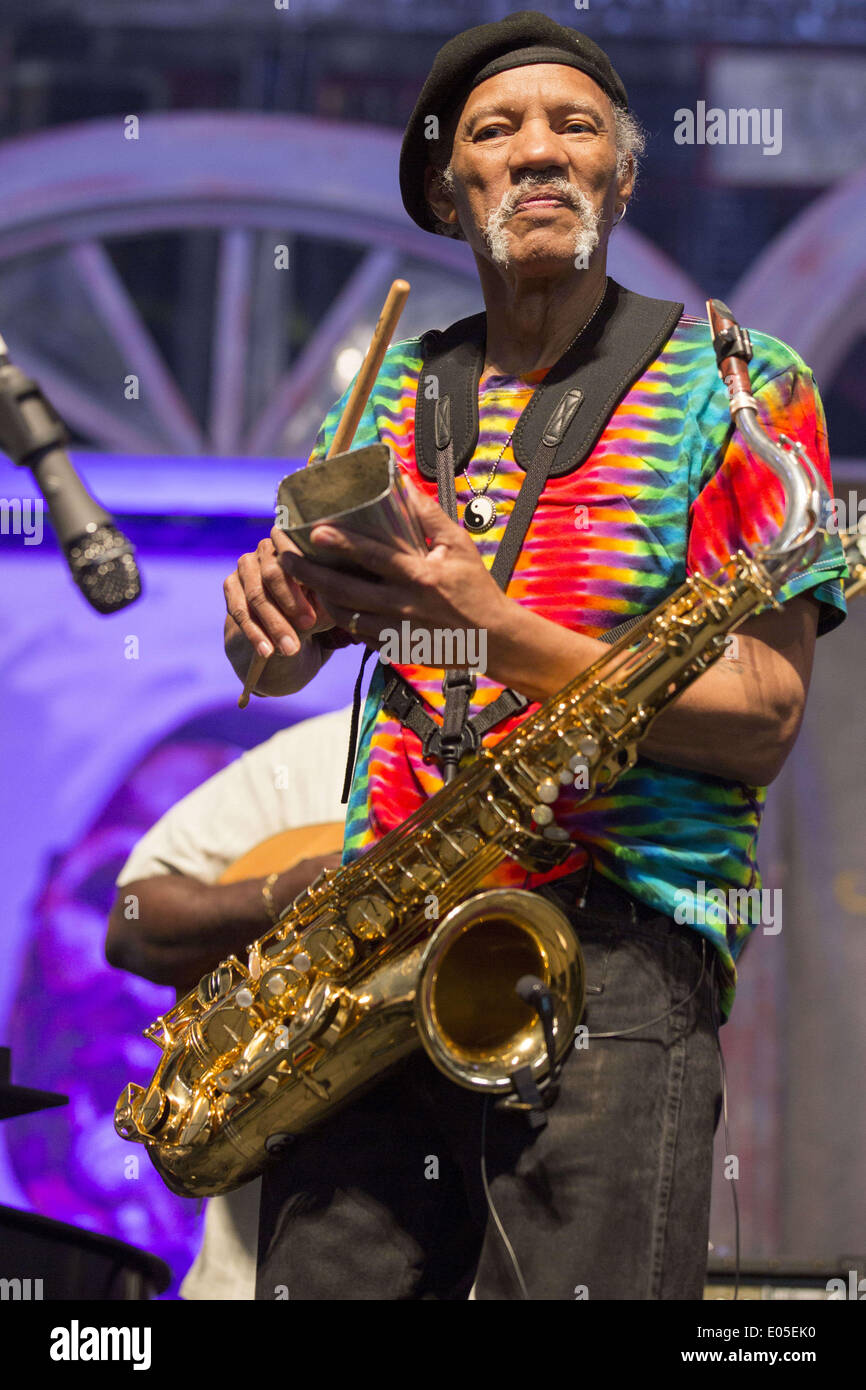 New Orleans, Louisiana, USA. 2nd May, 2014. Musician CHARLES NEVILLE ...