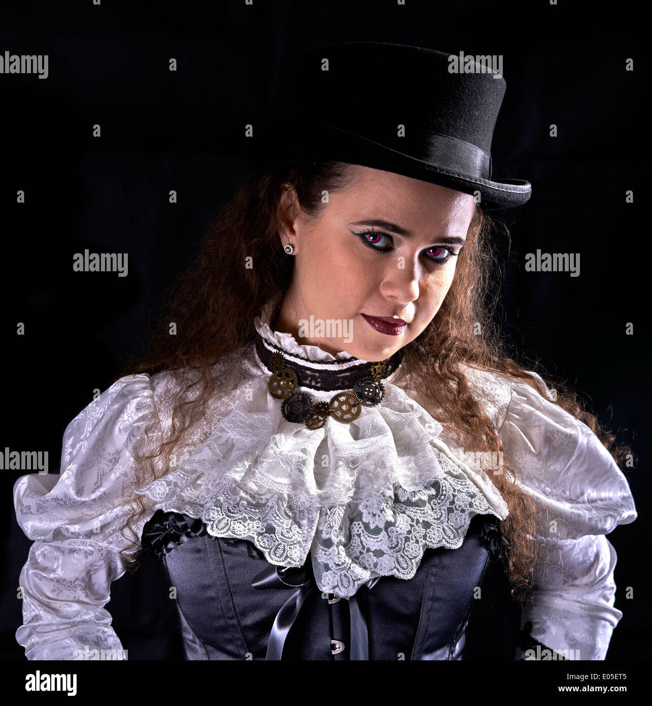 Steampunk works are often set in an alternative history hi-res stock ...