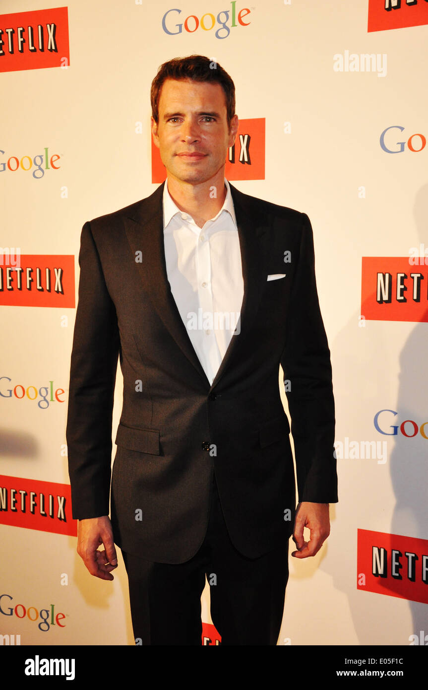 Washington DC, USA. 2nd May, 2014. Actor SCOTT FOLEY arriving at the Google & Netflix White ...