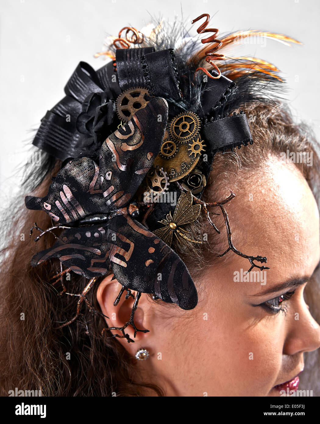 Steampunk works are often set in an alternative history hi-res stock ...