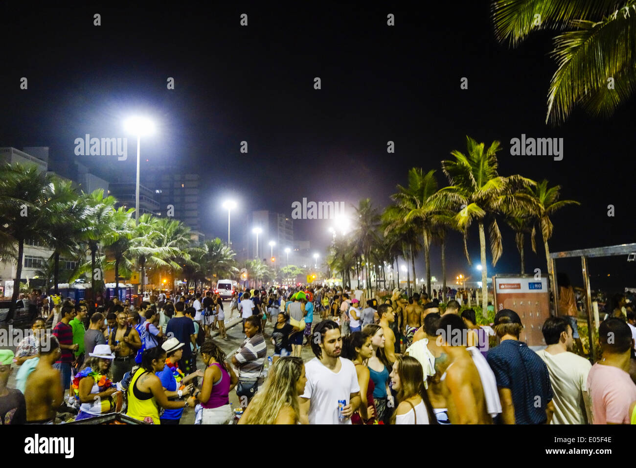 Brazil beach party hi-res stock photography and images - Alamy