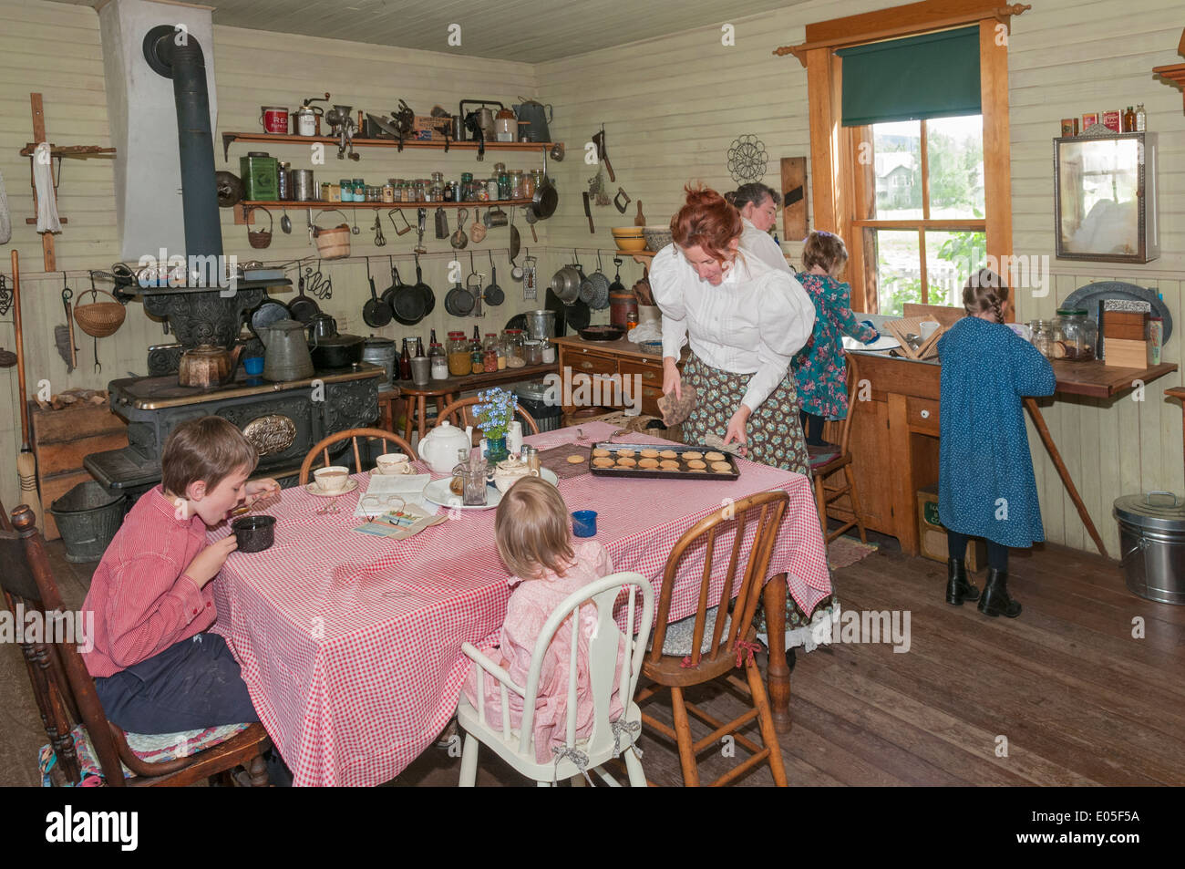 Montana, Bozeman, Museum of the Rockies, Living History Farm, original ...
