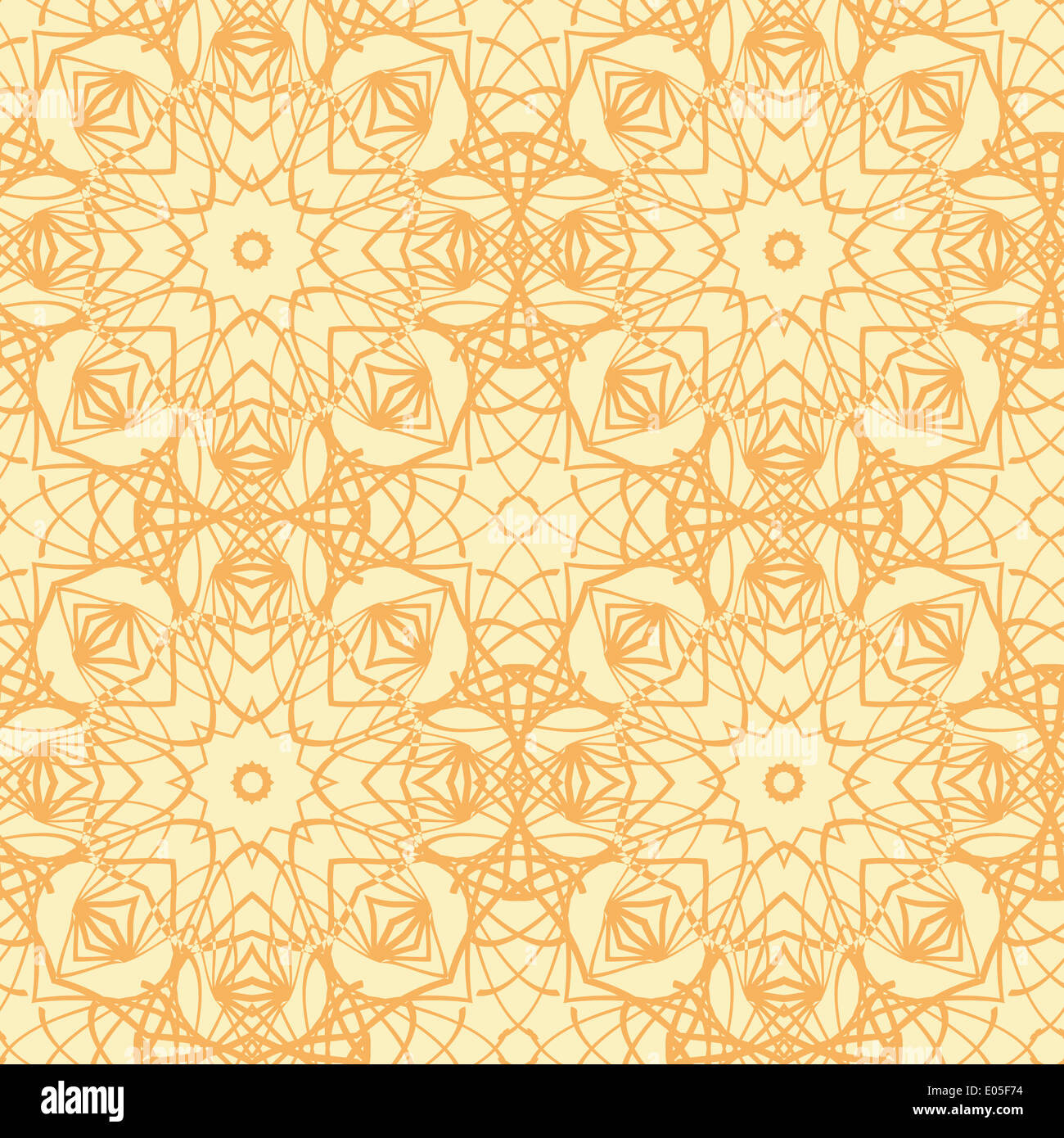 An abstract vintage pattern seamless background. Vector illustration ...