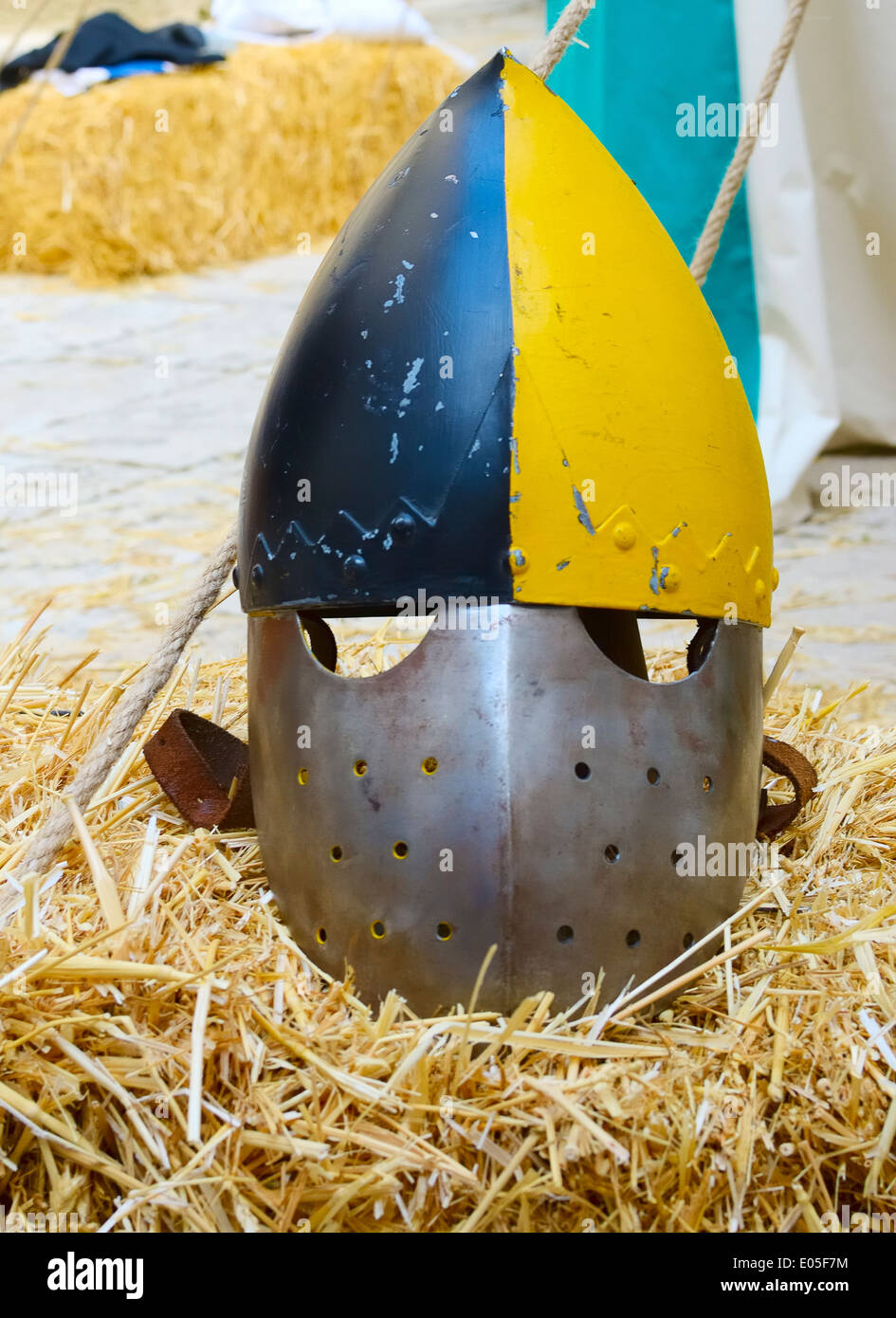 Medieval iron mask hi-res stock photography and images - Alamy