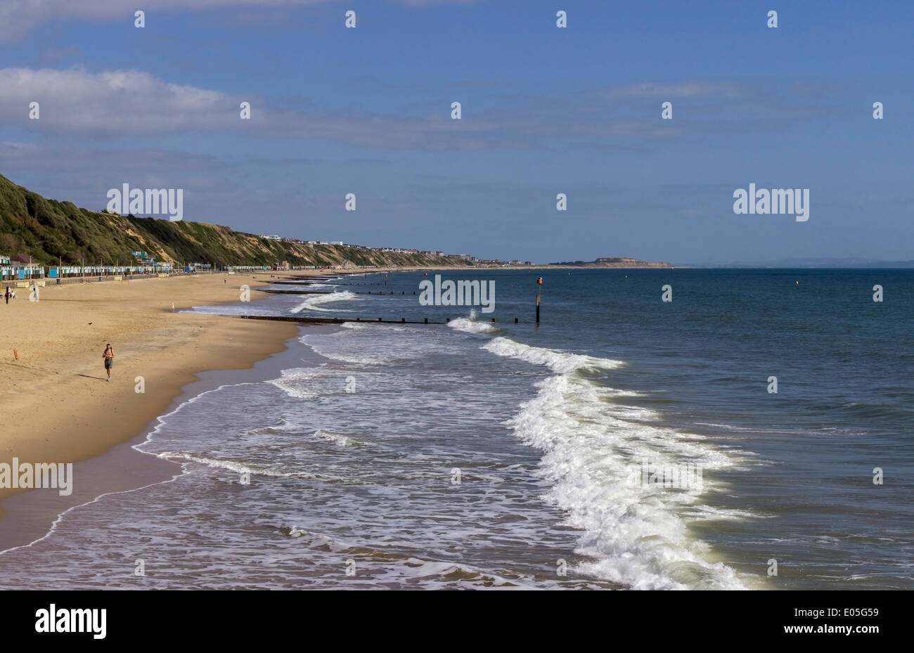 Boscombe bournemouth beach hi-res stock photography and images - Alamy
