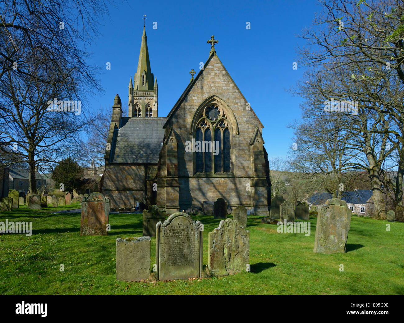 Church of Saint Augustine. Alston, Cumbria, England, United Kingdom ...
