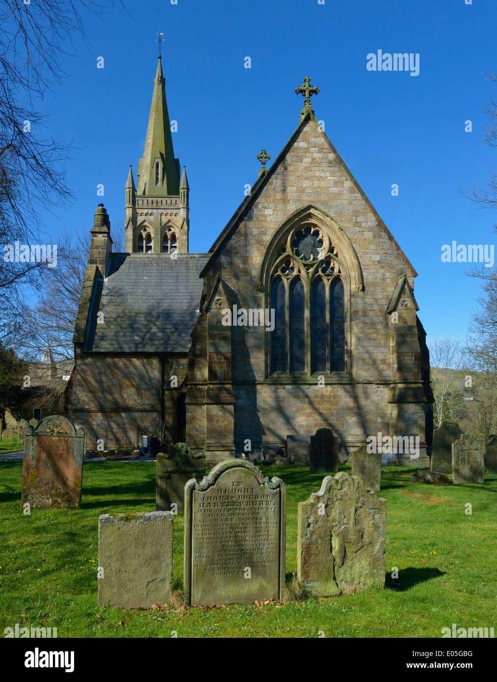 Church of Saint Augustine. Alston, Cumbria, England, United Kingdom ...