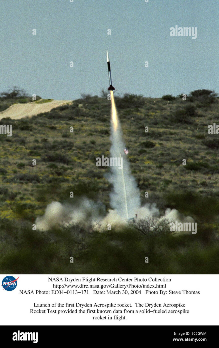 NASA's Armstrong Flight Research Center conducted an aerospike rocket ...