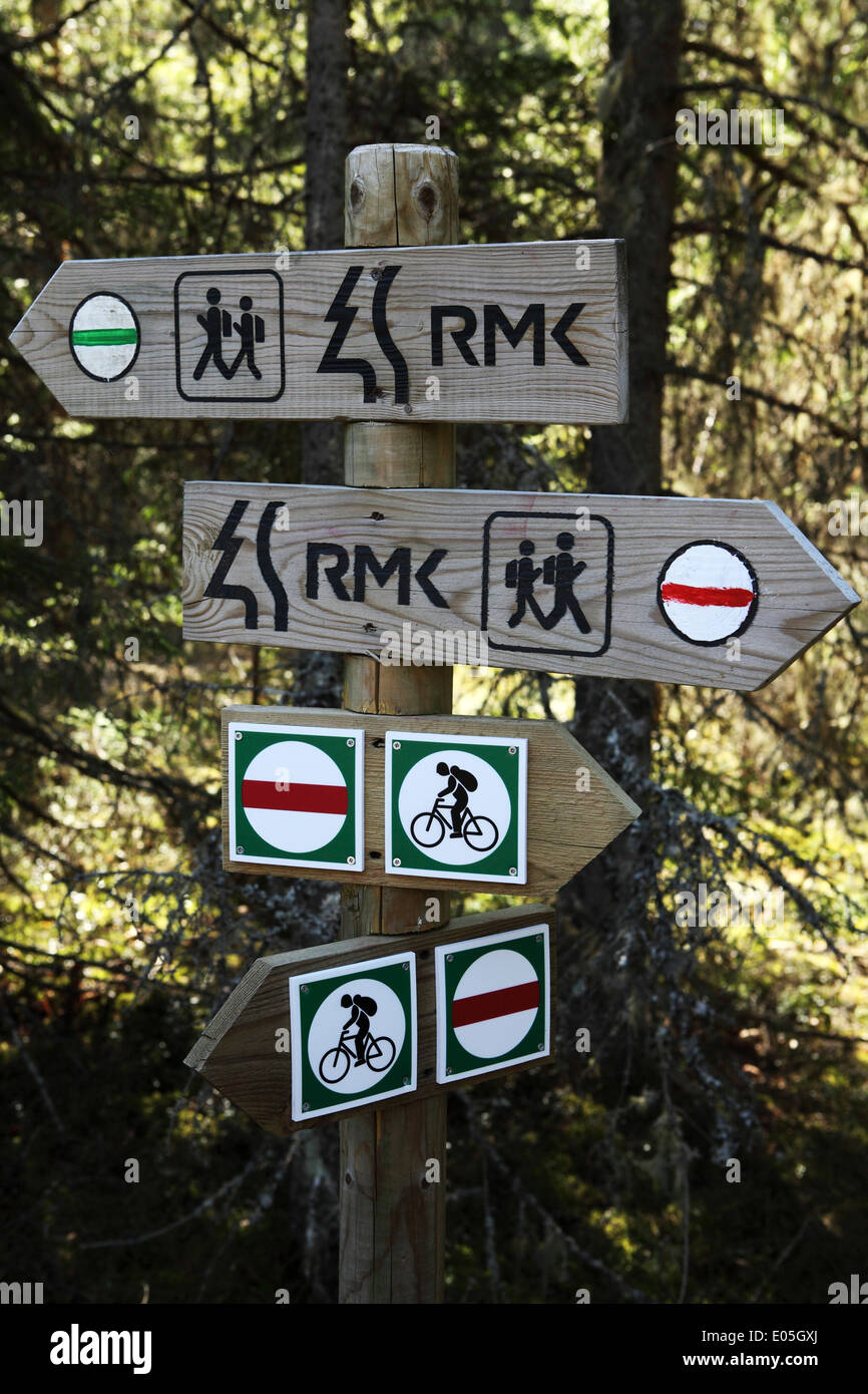 Estonian nature trail hi-res stock photography and images - Alamy