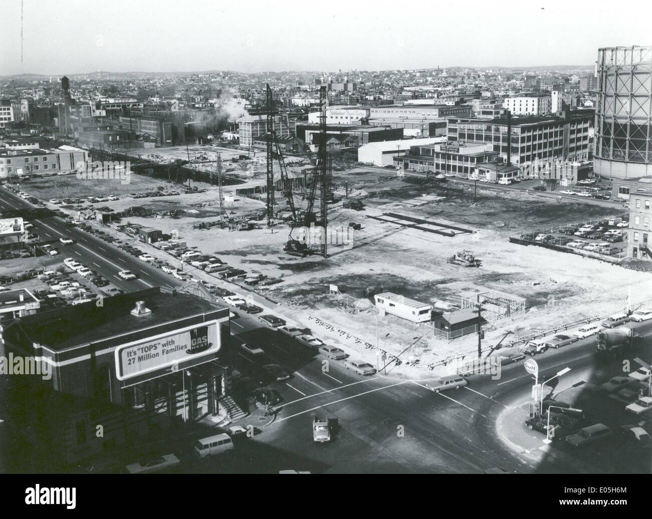 The 1967 construction of the Electronic Research Center (ERC ...
