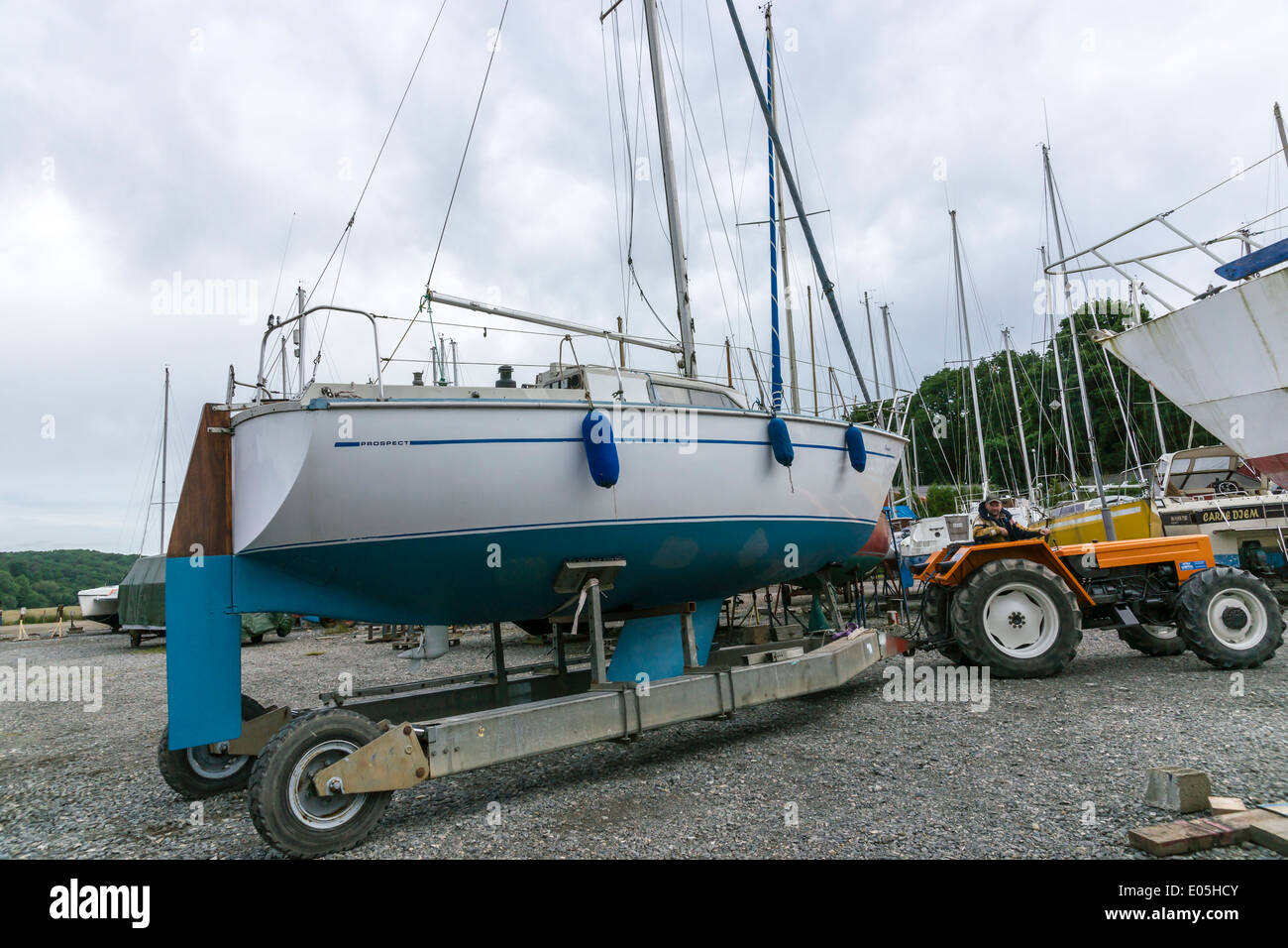 A Prospect 900 made by Ridgeway Marine in 1976, hull number 9. Now on ...