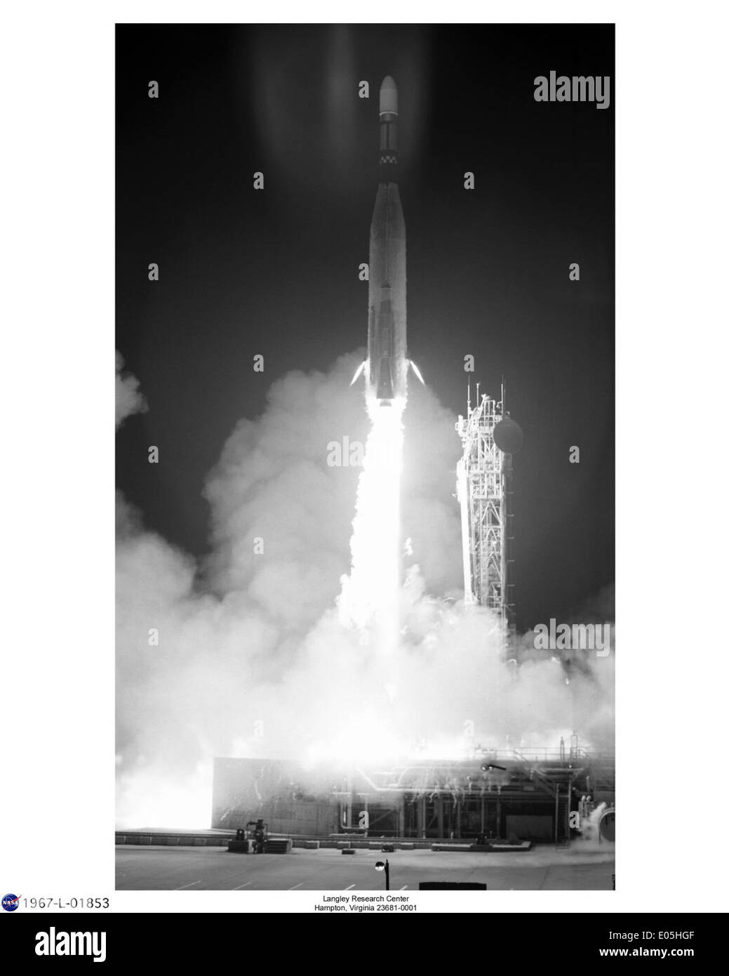 Apollo Project - Liftoff of Lunar Orbiter III Stock Photo - Alamy