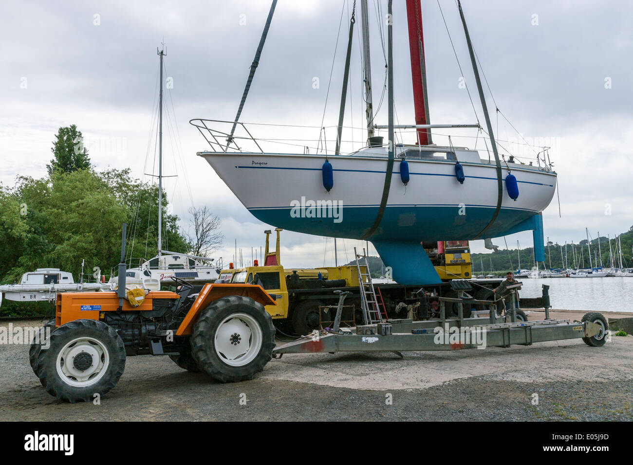 A Prospect 900 made by Ridgeway Marine in 1976, hull number 9. Now on ...