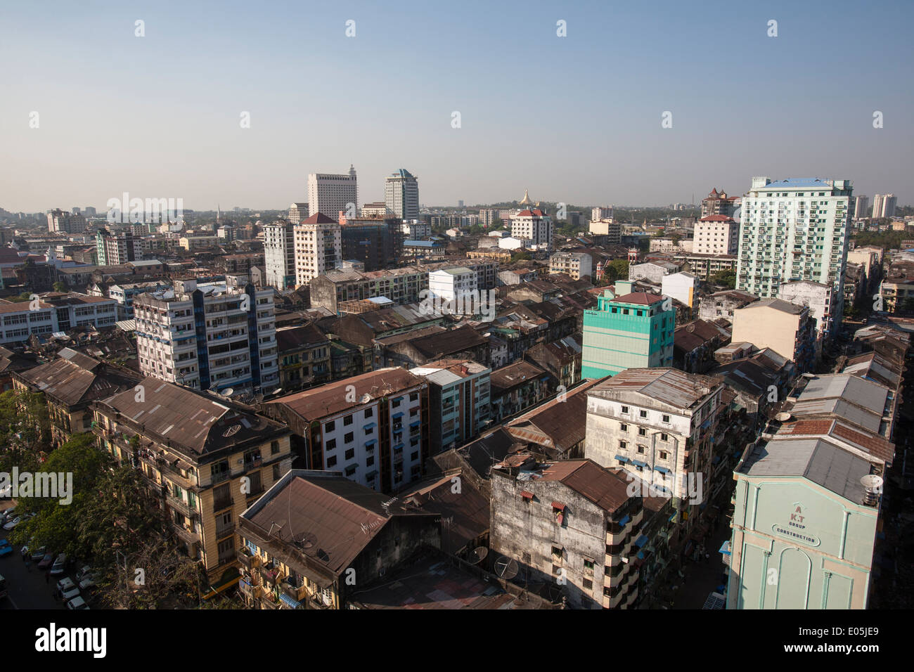 Yangon City Overview High Resolution Stock Photography and Images - Alamy