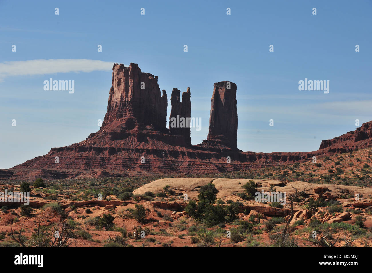 Monument valley in Utah/ Arizona Stock Photo - Alamy