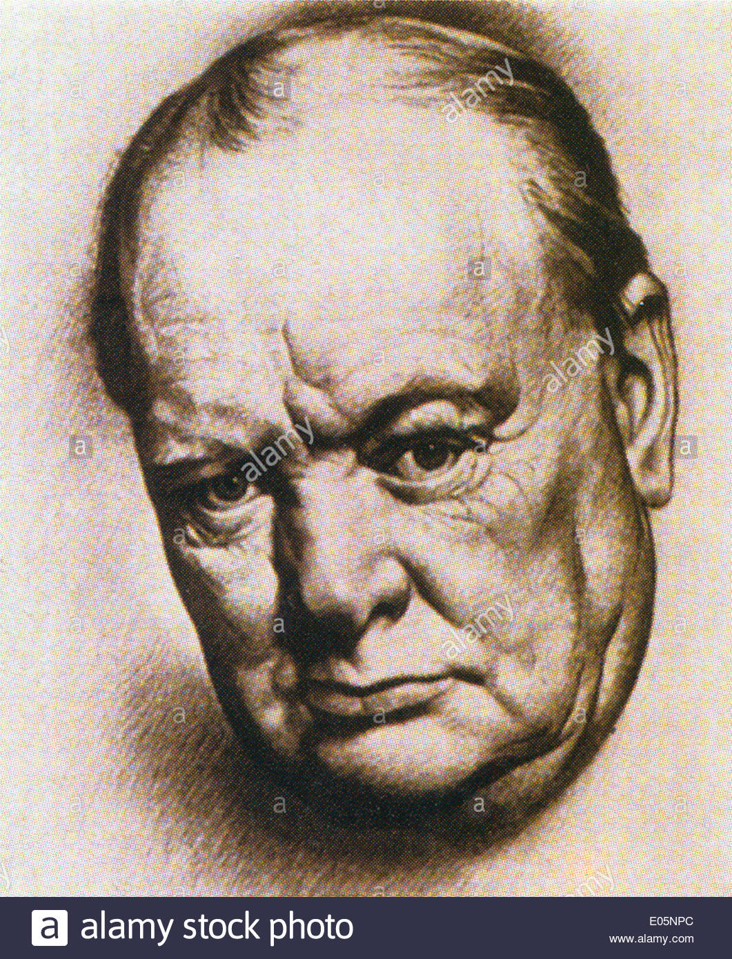 Winston Churchill Head Stock Photos & Winston Churchill Head Stock ...
