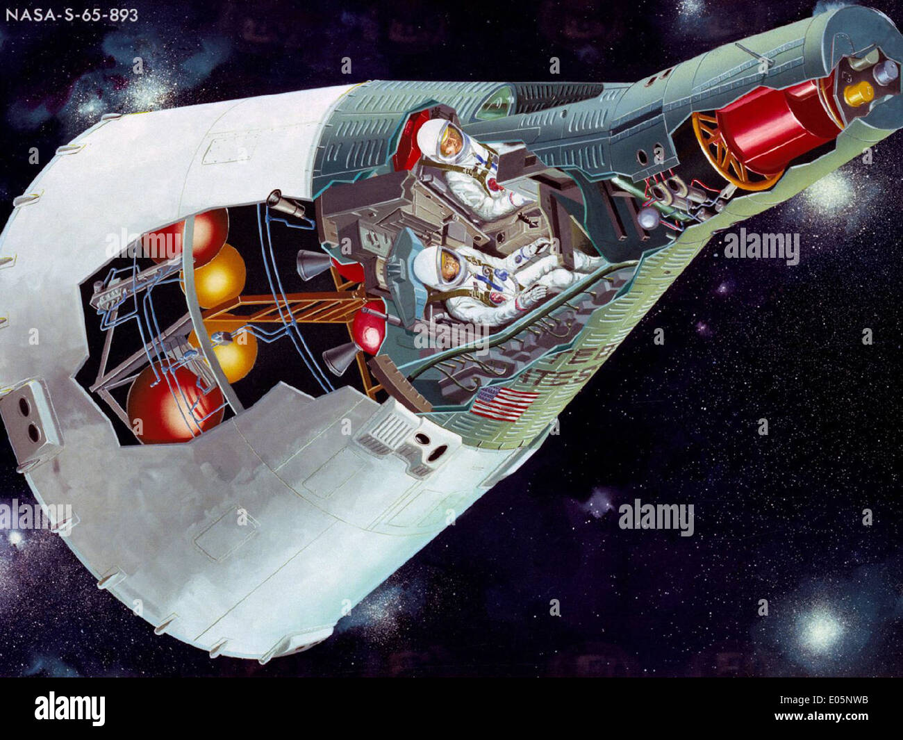 The Gemini program, conducted by NASA from 1962 to 1966, was a series ...