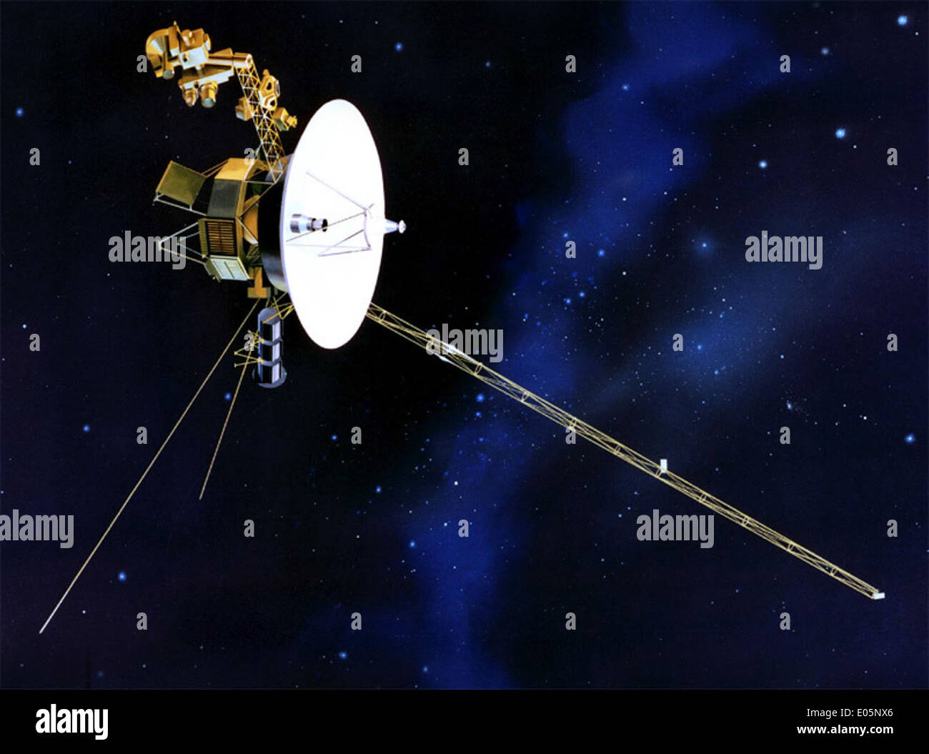 NASA's Voyager spacecraft, launched in 1977, are currently the farthest human-made objects from ...