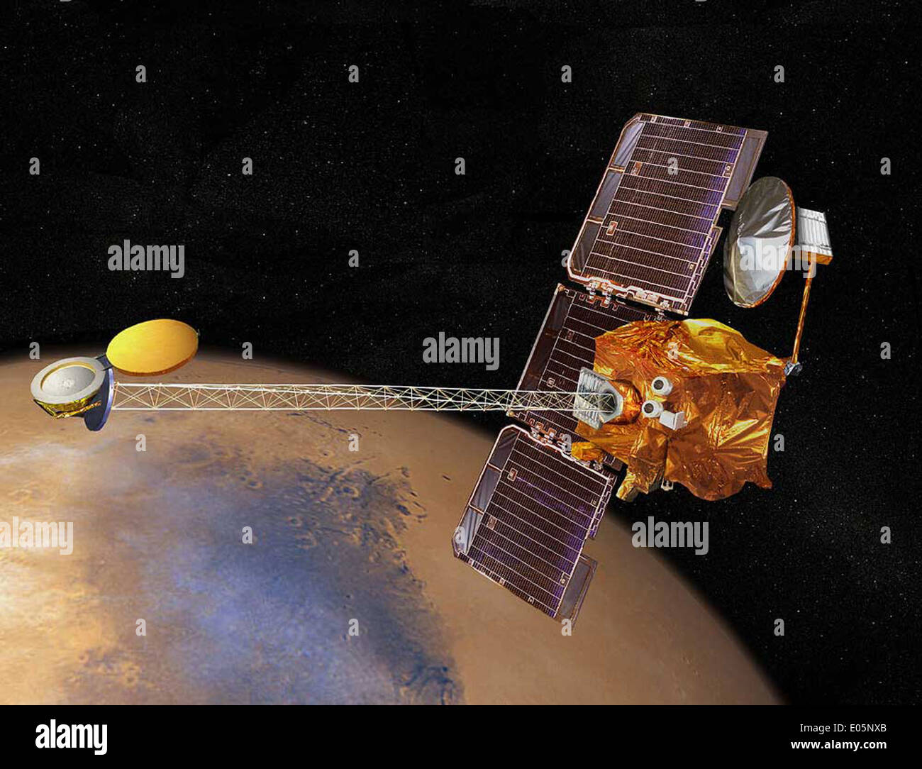 Mars Odyssey Mission, 2001- Present Stock Photo - Alamy