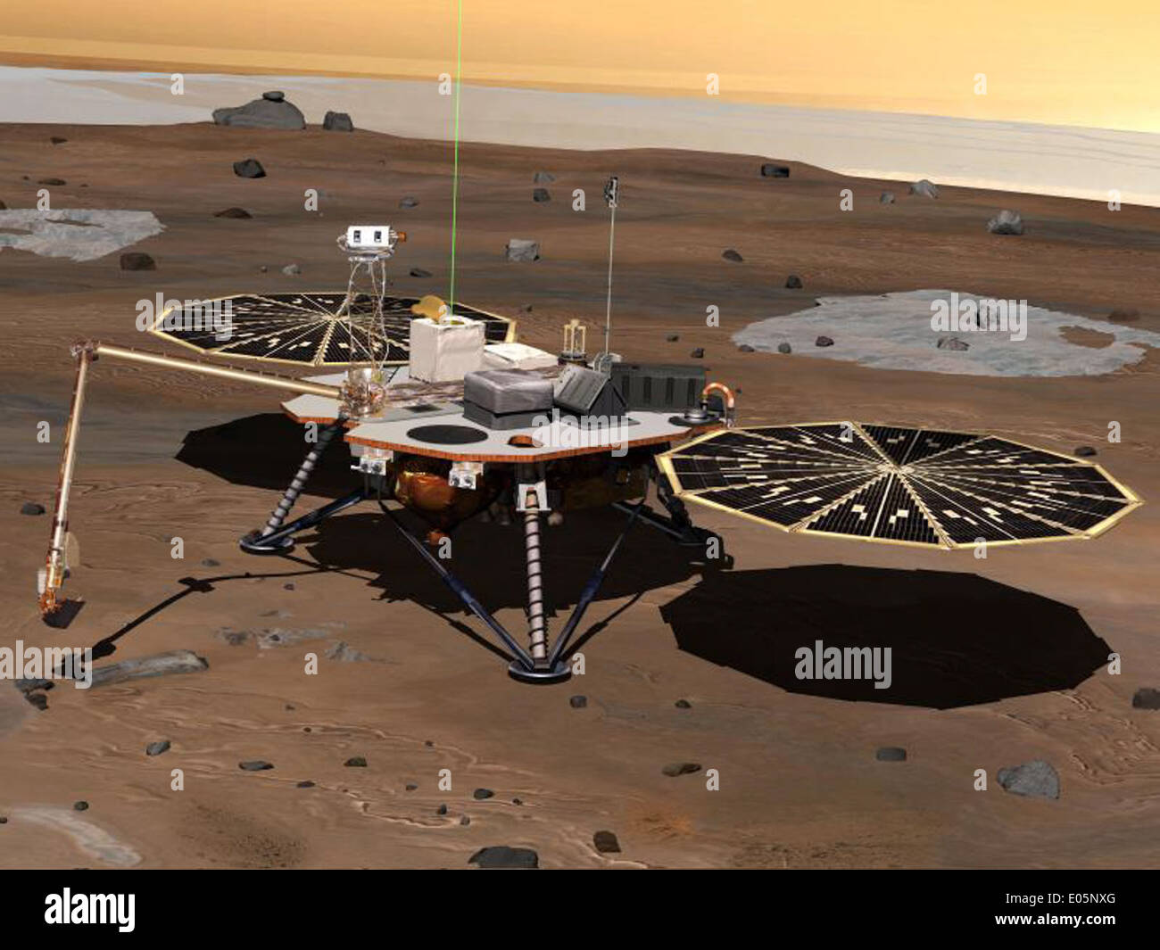 Phoenix Mars Lander, 2007-2008 Stock Photo - Alamy