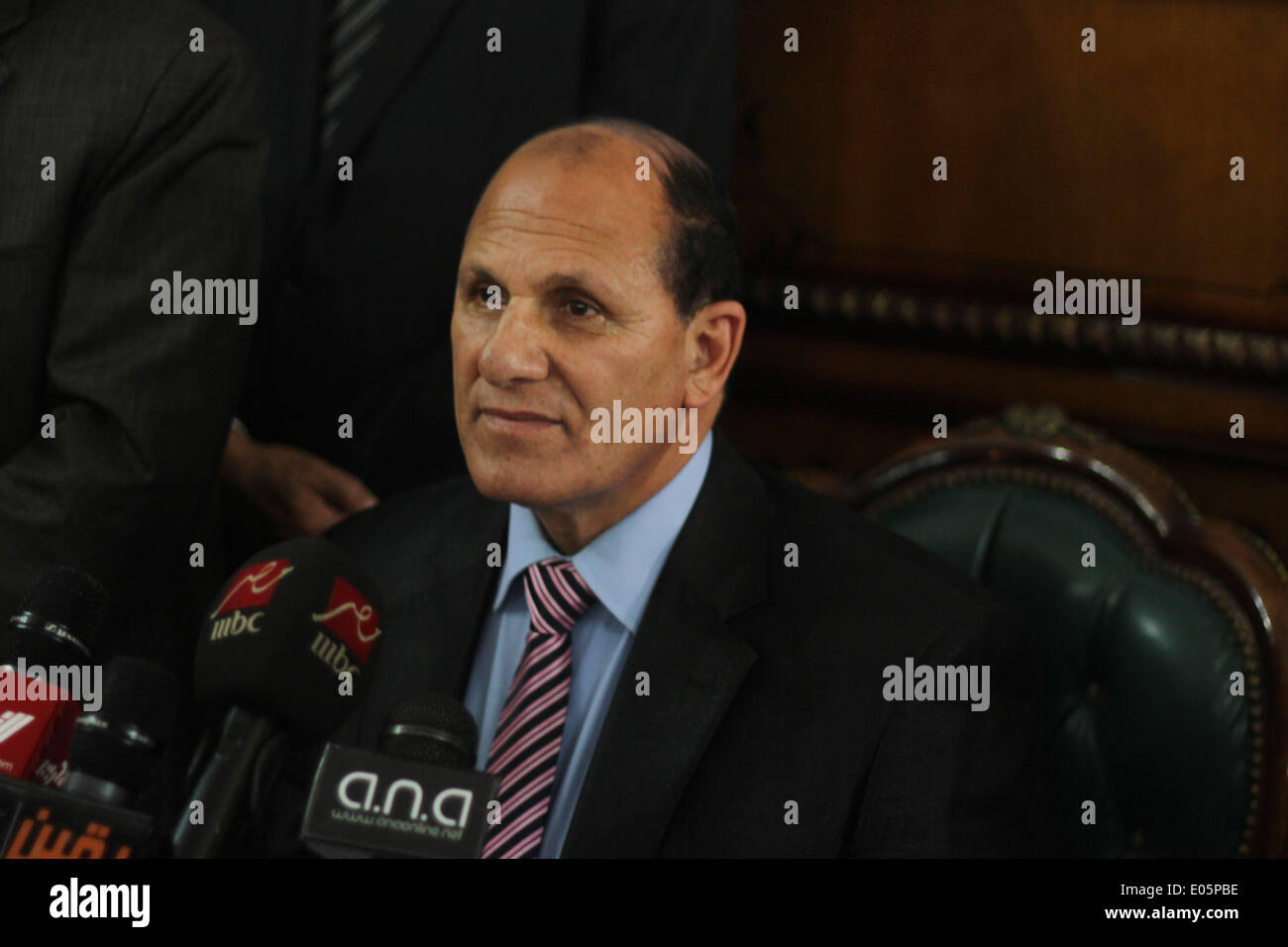 Cairo, Egypt. 3rd May, 2014. Egyptian Major General, Mahmoud Khalifa ...