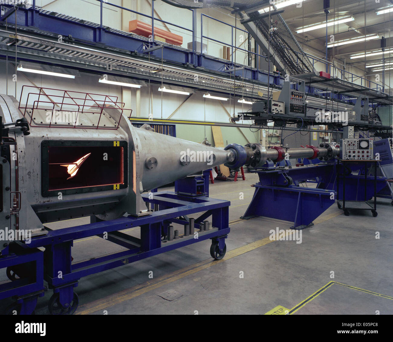 Electric Arc Shock Tube Stock Photo - Alamy