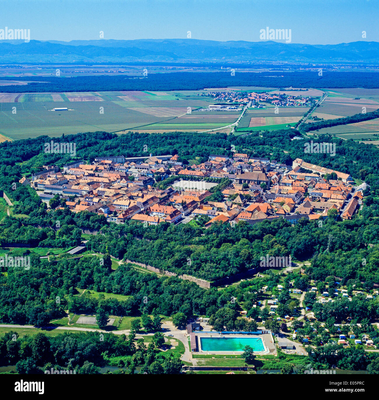 Neuf brisach aerial view hi-res stock photography and images - Alamy