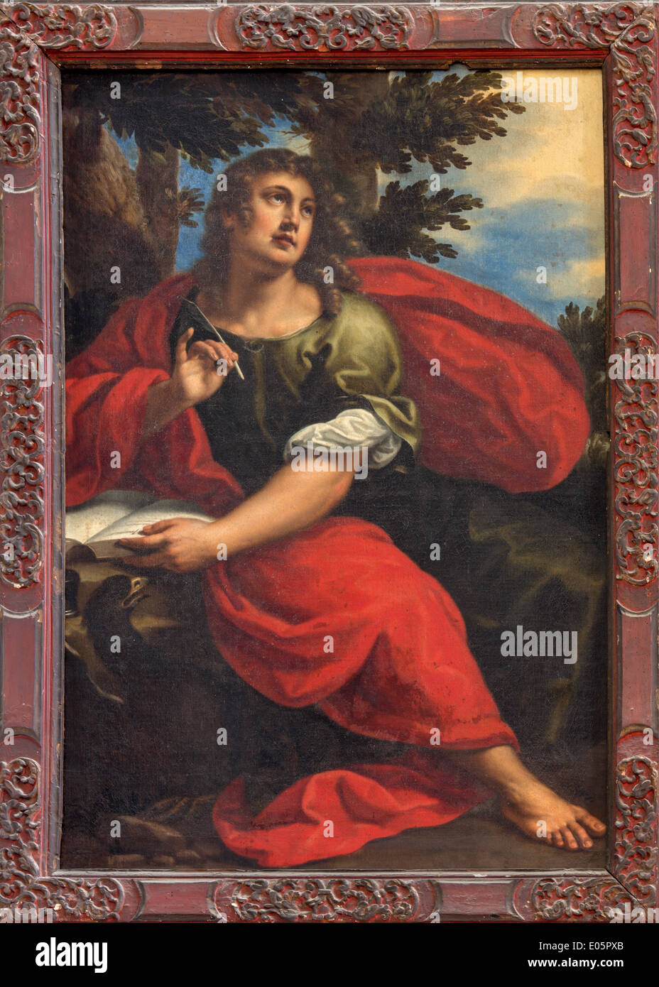 Eagle symbol for john the evangelist hi-res stock photography and ...